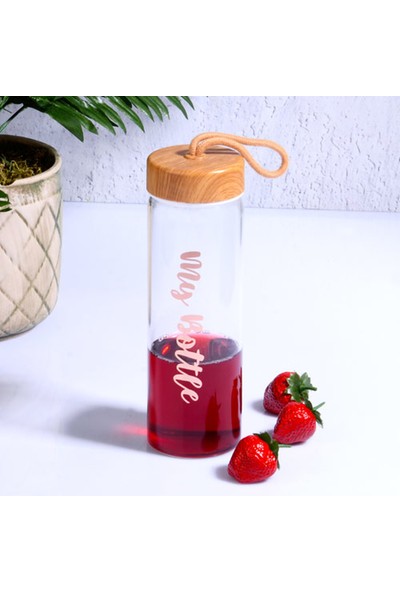 Natura Life Borosilikat Cam Matara 550 ml Natura Life Borosilikat Cam Matara 550 ml