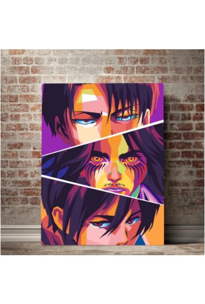 Astr Decor Duvar Sanatı Titan Tuval Boyama Hd Baskılı Japonya Anime Tablo