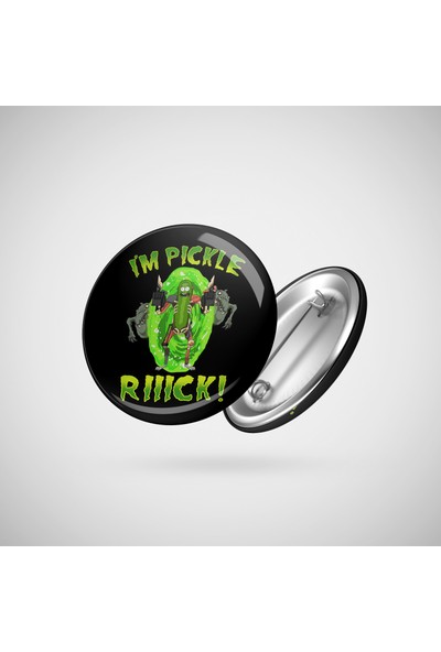 Fizello Rick And Morty - I'm Pickle Rick! I'm Pıckle Rıııck! Rozet Fizello Rick And Morty - I'm Pickle Rick! I'm Pıckle Rıııck! Rozet