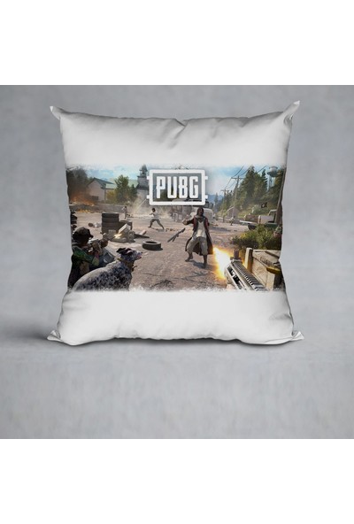 Vadi Burada Pubg Baskılı Model 63 Elyaf Dolgulu Yastık Vadi Burada Pubg Baskılı Model 63 Elyaf Dolgulu Yastık