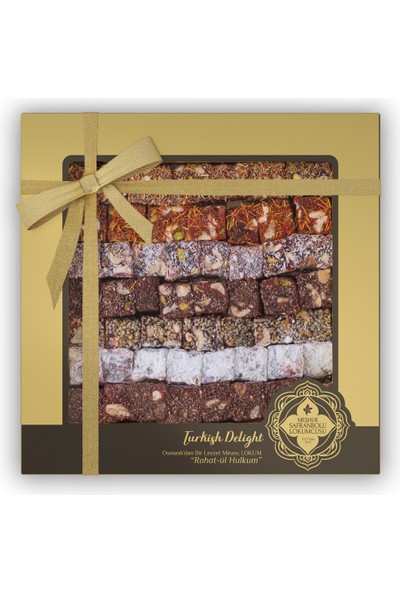 Meşhur Safranbolu Lokumcusu Karma Kuruyemişli Lokum 600 gr