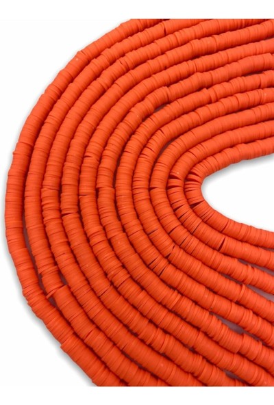 Hedef Bijuteri 8mm Turuncu Renk Polimer Kil Fimo Boncuk DIZISI,40CM Hamur Boncuk Fimo Dizi Hedef Bijuteri 8mm Turuncu Renk Polimer Kil Fimo Boncuk DIZISI,40CM Hamur Boncuk Fimo Dizi