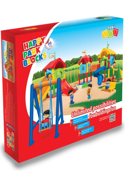 Taktoy Tak Toy 98 Parça Mutlu Park Oyun Seti Taktoy Tak Toy 98 Parça Mutlu Park Oyun Seti