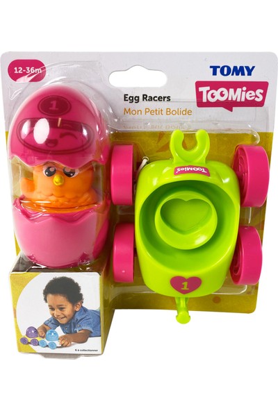 Tomy Yarışcı Yumurtalar - Kırmızı Tomy Yarışcı Yumurtalar - Kırmızı