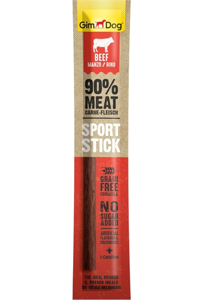 Gımdog Sport Stıcks Sığır Etli Köpek Ödül Çubuğu.12G Gımdog Sport Stıcks Sığır Etli Köpek Ödül Çubuğu.12G