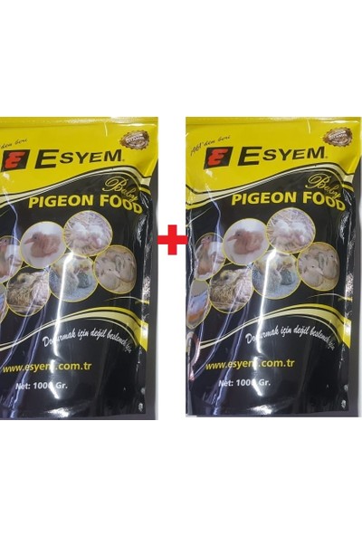 Esyem Yavru Güvercin Maması 1 kg x 2 Adet (08/2021 Üretim )