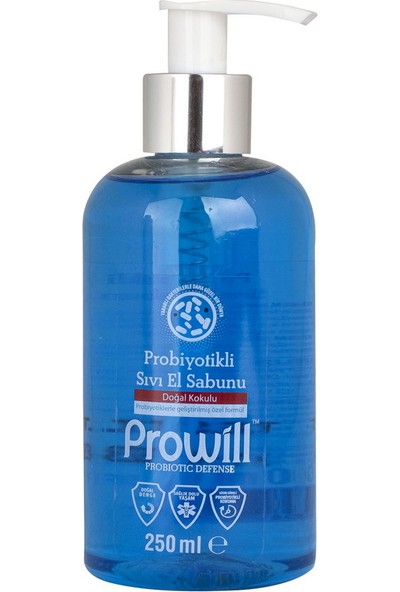 Prowill Probiyotikli El Sabunu Prowill Probiyotikli El Sabunu