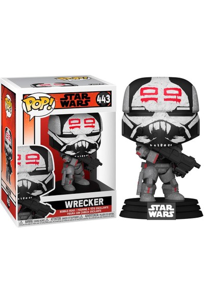 Funko Pop Star Wars: The Bad Batch - Wrecker Figürü