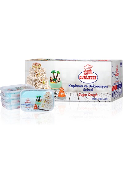 Ovalette Açık Mavi Hamuru 500 GR040-417 Ovalette Açık Mavi Hamuru 500 GR040-417