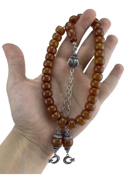 Kevser Antik Tesbih Çubuk Malzeme Osmanlı Benzetmesi Kehribar