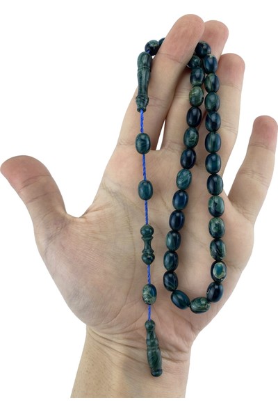 Kevser Antik Tesbih Usta Işçilikli Sıkma Kehribar