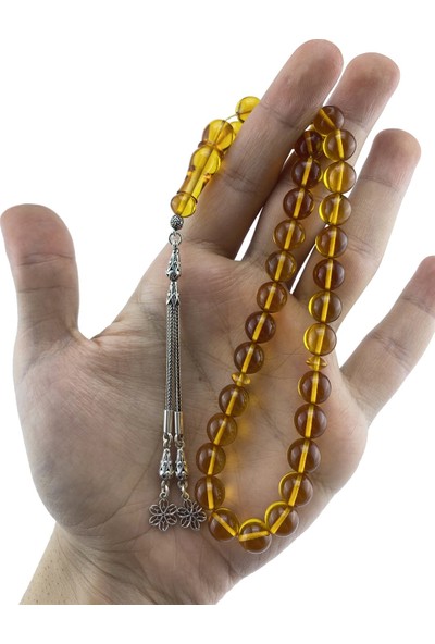 Kevser Antik Tesbih Küre Kesim Blok Zar