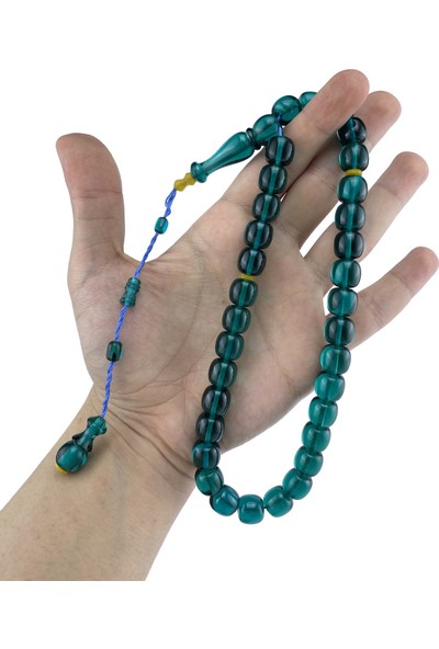 Kevser Antik Tesbih Katalin Dizayn Ateş Kehribar