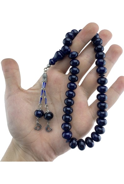 Kevser Antik Tesbih Mavi Katalin Tesbih