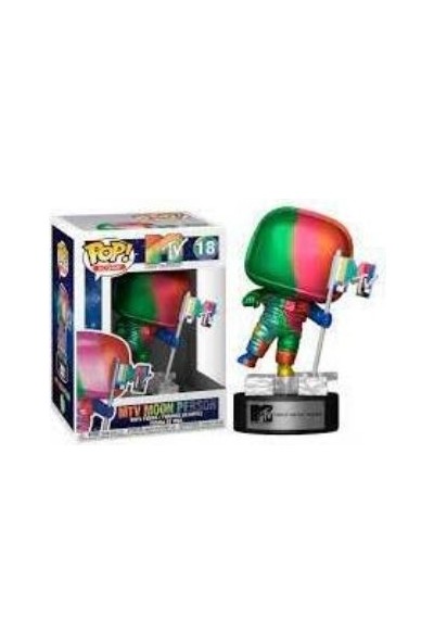 Funko Pop Mtv: Moon Person Rainbow - Metallic Figürü Funko Pop Mtv: Moon Person Rainbow - Metallic Figürü