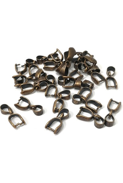 Hobizubi Reçine Epoksi Takı Kıskacı 10 Adetbakır Eskitme