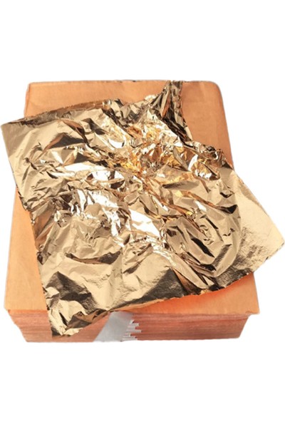 Hobizubi Gold Yaprak Varak Varak Kağıt 5 ADET16 cm Hobizubi Gold Yaprak Varak Varak Kağıt 5 ADET16 cm