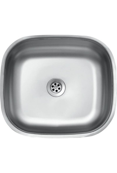 Kromevye 35X40 cm Mermer Altı Çelik Evye Kromevye 35X40 cm Mermer Altı Çelik Evye