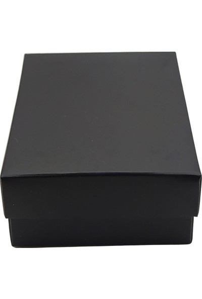 Özer Kutu Siyah Karton Kolye & Mini Set Kutusu İçi Süngerli 24'lü Paket