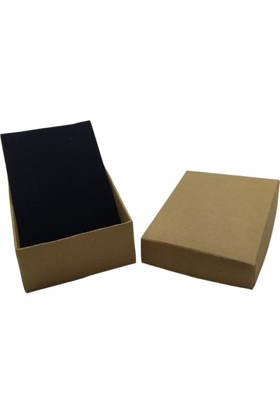 Özer Kutu Kraft Karton Kolye & Mini Set Kutusu İçi Süngerli 24'lü Paket Özer Kutu Kraft Karton Kolye & Mini Set Kutusu İçi Süngerli 24'lü Paket