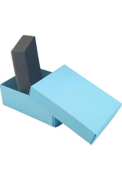 Özer Kutu Turkuaz Karton Kolye & Mini Set Kutusu (Içi Süngerli) 24 Lü Paket