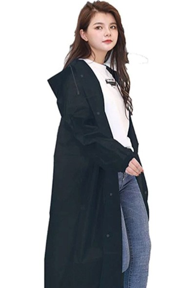 Asmy Siyah Eva Yağmurluk Su ve Rüzgar Geçirmez Erkek ve Bayan Unisex Outdoor Xl Beden Asmy Siyah Eva Yağmurluk Su ve Rüzgar Geçirmez Erkek ve Bayan Unisex Outdoor Xl Beden