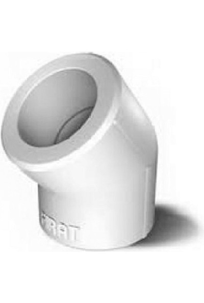 Fırat Pprc Açık Dirsek 25 mm Temiz Su 45° ( 5 Adet ) Fırat Pprc Açık Dirsek 25 mm Temiz Su 45° ( 5 Adet )