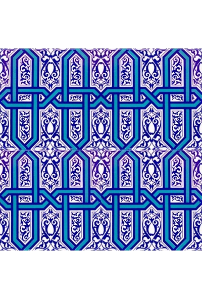 Kütahya Hedef Çini AC02 20 x 20 Dekoratif Çini