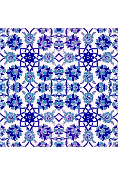 Kütahya Hedef Çini AC03 20 x 20 Dekoratif Çini