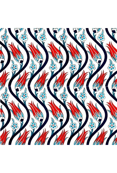 Kütahya Hedef Çini AC13 20 x 20 Dekoratif Çini