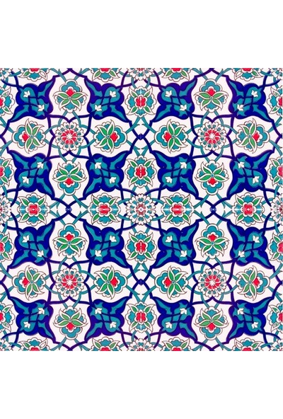 Kütahya Hedef Çini AC16 20 x 20 Dekoratif Çini