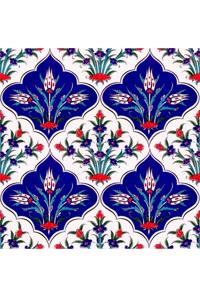 Kütahya Hedef Çini AC24 20 x 20 Dekoratif Çini