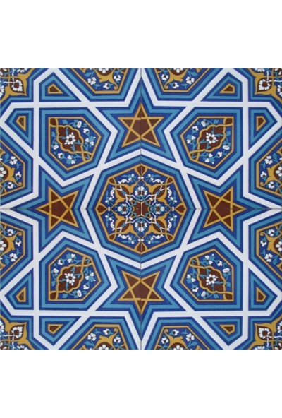 Kütahya Hedef Çini AC25 20 x 20 Dekoratif Çini