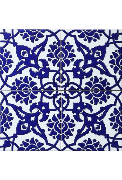 Kütahya Hedef Çini AC41 20 x 20 Dekoratif Çini
