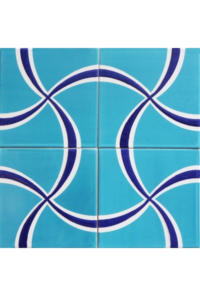 Kütahya Hedef Çini AC55 20 x 20 Dekoratif Çini