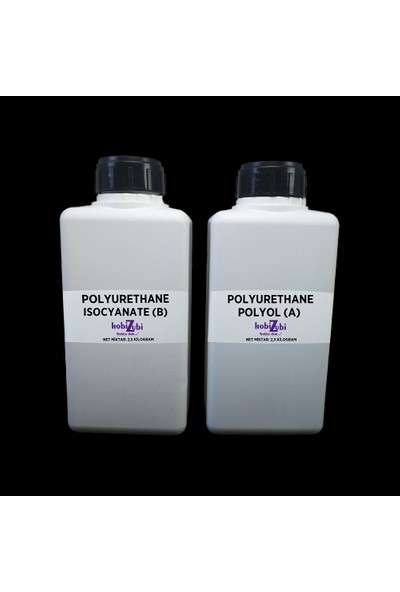 Hobizubi Poliüretan Reçine (Döküm Tipi Sıvı Plastik) 1 kg