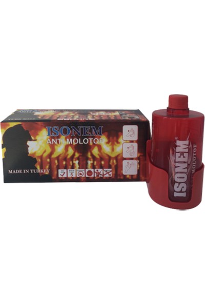 Isonem Anti Molotof Atılabilir Tip Yangın Söndürücü 850 gr