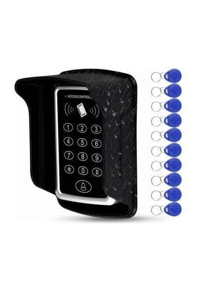 Sonex 1 Adet Rfıd Şifreli Kapı Kilidi 10 Adet Tag -Koruyucu Kapak Sonex 1 Adet Rfıd Şifreli Kapı Kilidi 10 Adet Tag -Koruyucu Kapak