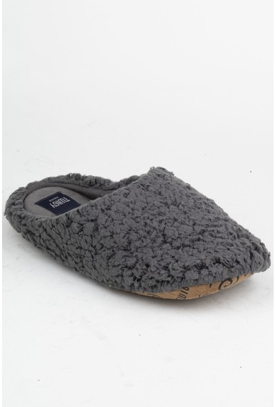 Twigy Yeddi Sessiz Taban Kapalı Erkek Kadın Terlik