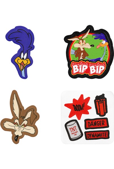 Mabbels Coyote ve Road Runner Özel Kesim Sticker Seti Mabbels Coyote ve Road Runner Özel Kesim Sticker Seti