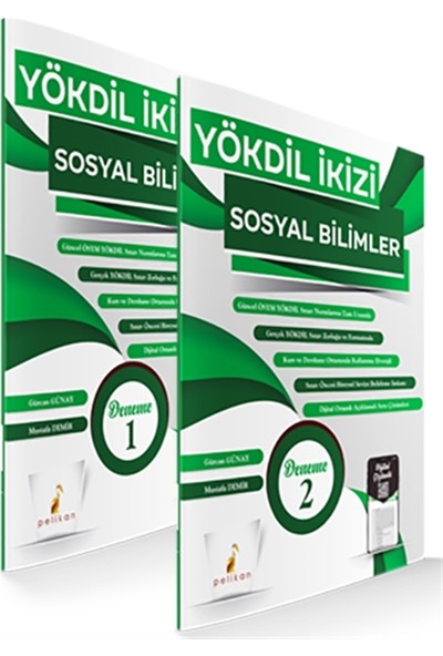 Pelikan Tıp Teknik Yayıncılık YÖKDİL 2021 Ikizi Sosyal Bilimler 2 Özgün Deneme Sınavı Dijital Çözümlü Pelikan Tıp Teknik Yayıncılık YÖKDİL 2021 Ikizi Sosyal Bilimler 2 Özgün Deneme Sınavı Dijital Çözümlü