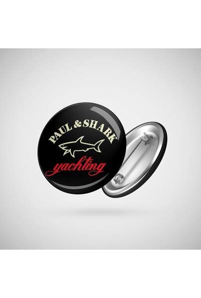 Fizello Paul&shark Men's Logo Design Rozet Fizello Paul&shark Men's Logo Design Rozet