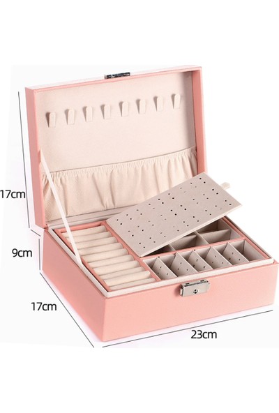 Buyfun Çok Fonksiyonlu Mücevher Kutusu Pu Deri Tabut Çift (Yurt Dışından) Buyfun Çok Fonksiyonlu Mücevher Kutusu Pu Deri Tabut Çift (Yurt Dışından)