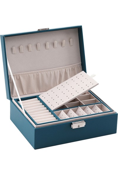 Buyfun Çok Fonksiyonlu Mücevher Kutusu Pu Deri Tabut Çift (Yurt Dışından) Buyfun Çok Fonksiyonlu Mücevher Kutusu Pu Deri Tabut Çift (Yurt Dışından)