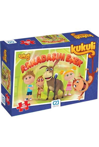Ca Games Kukuli Puzzle 100 Parça
