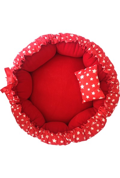 Sdy Pet Çift Taraflı Kedi & Köpek Yatağı Açılabilir 80 x 80 cm Yatak-Kırmızı Sdy Pet Çift Taraflı Kedi & Köpek Yatağı Açılabilir 80 x 80 cm Yatak-Kırmızı
