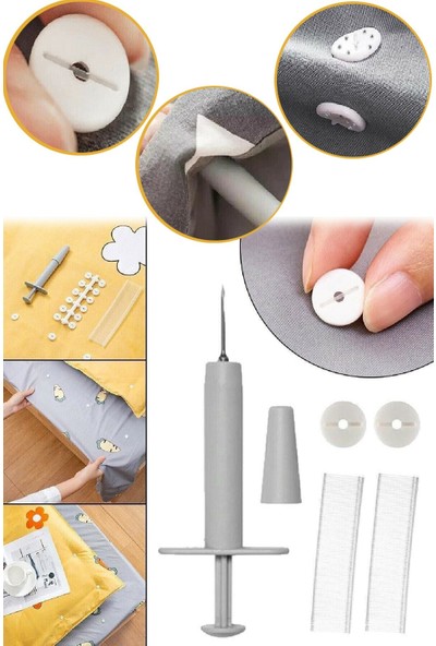 Züka Çarşaf Yorgan Kılıfı Sabitleme Seti