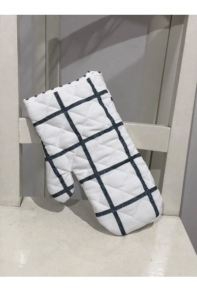 Cuscohome Isı Geçirmez Çizgi Desen Fırın Eldiveni Cuscohome Isı Geçirmez Çizgi Desen Fırın Eldiveni