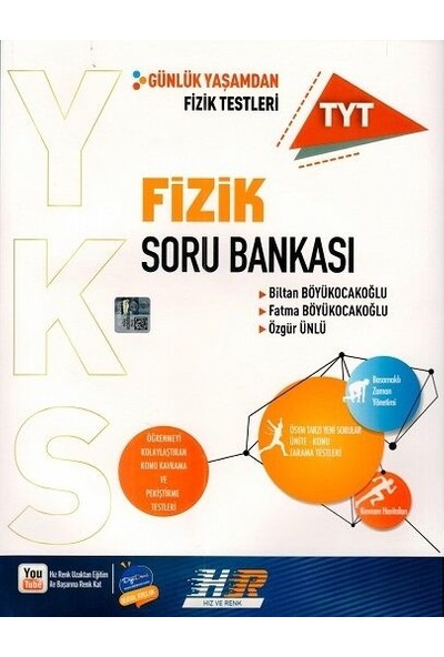 Hız ve Renk Tyt Fizik Soru Bankası - Fatma Büyükocakoğlu