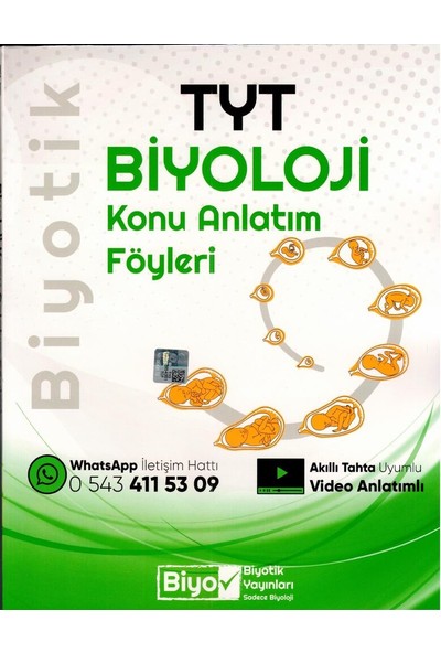 Biyotik Yayınları TYT Biyoloji Konu Anlatım Föyleri Biyotik Yayınları TYT Biyoloji Konu Anlatım Föyleri